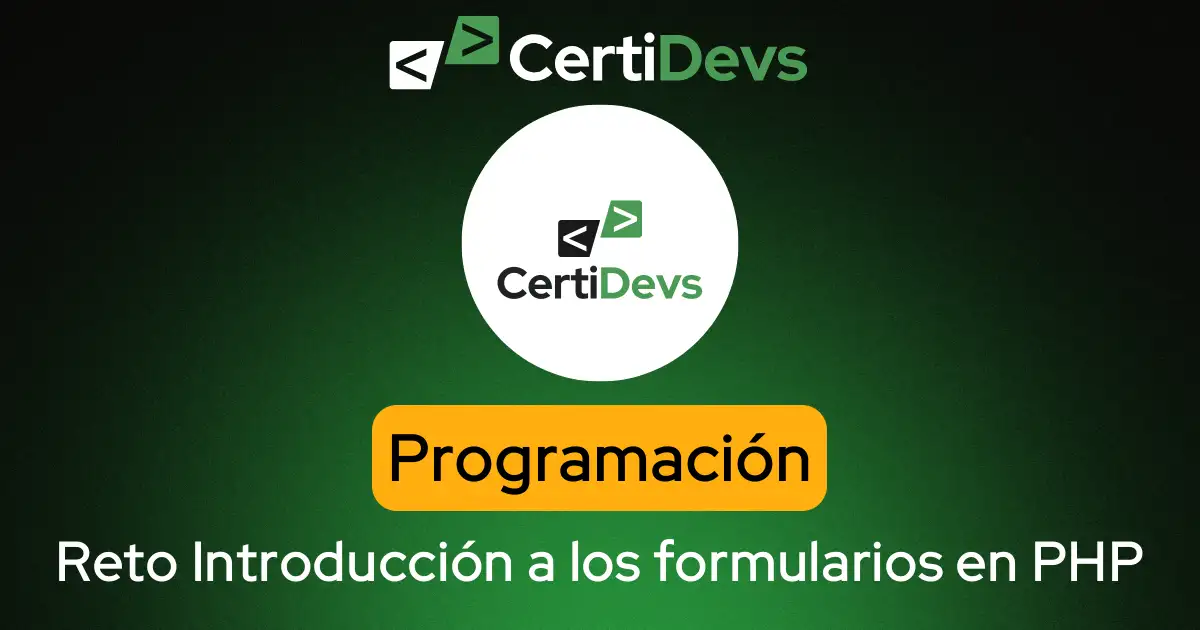 Ejercicio PHP: formularios con métodos GET y POST