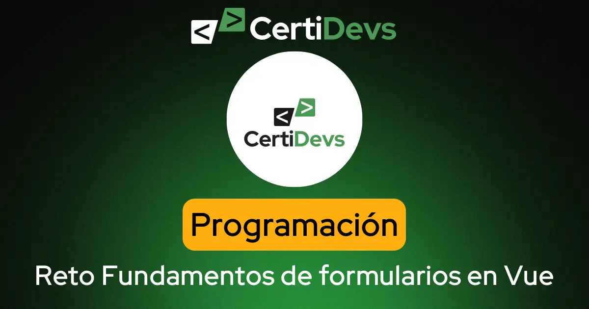 Ejercicio Vue: fundamentos de formularios con v-model y Composition API