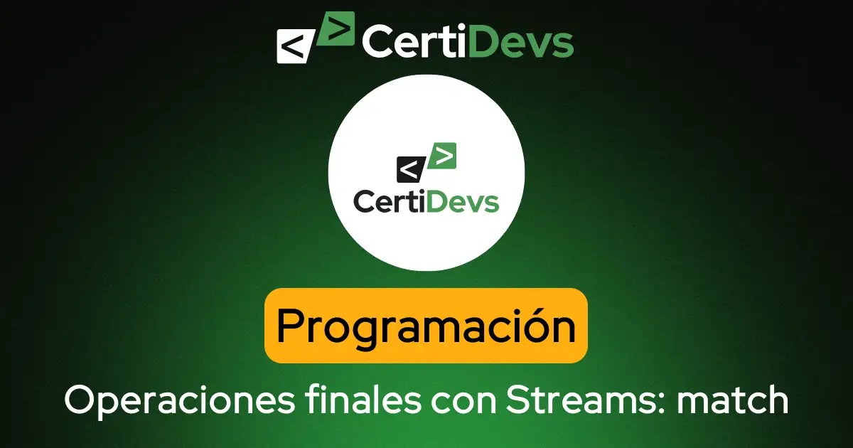 Java stream match: coincidencias y uso