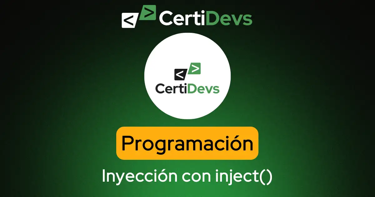 Inyección con inject() en Angular: guía completa y comparativa