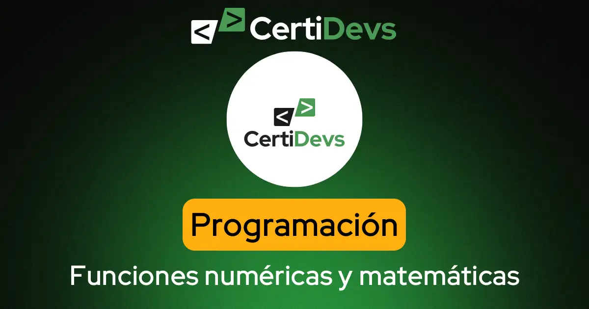 Funciones numéricas y matemáticas en SQL: guía completa