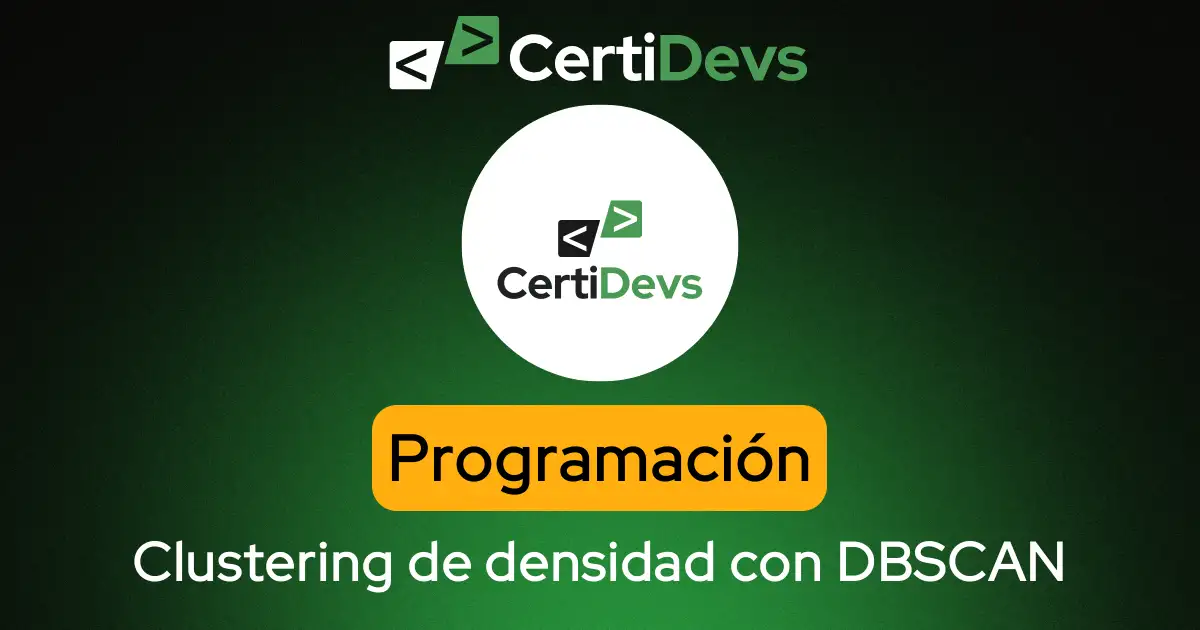Scikit-Learn: Clustering de densidad con DBSCAN