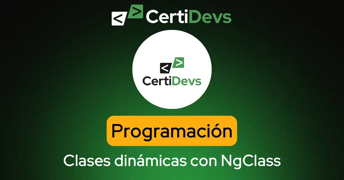 Clases dinámicas con ngClass en Angular: guía completa