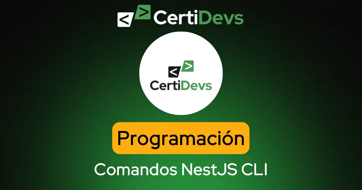 Nest CLI comandos: primeros pasos