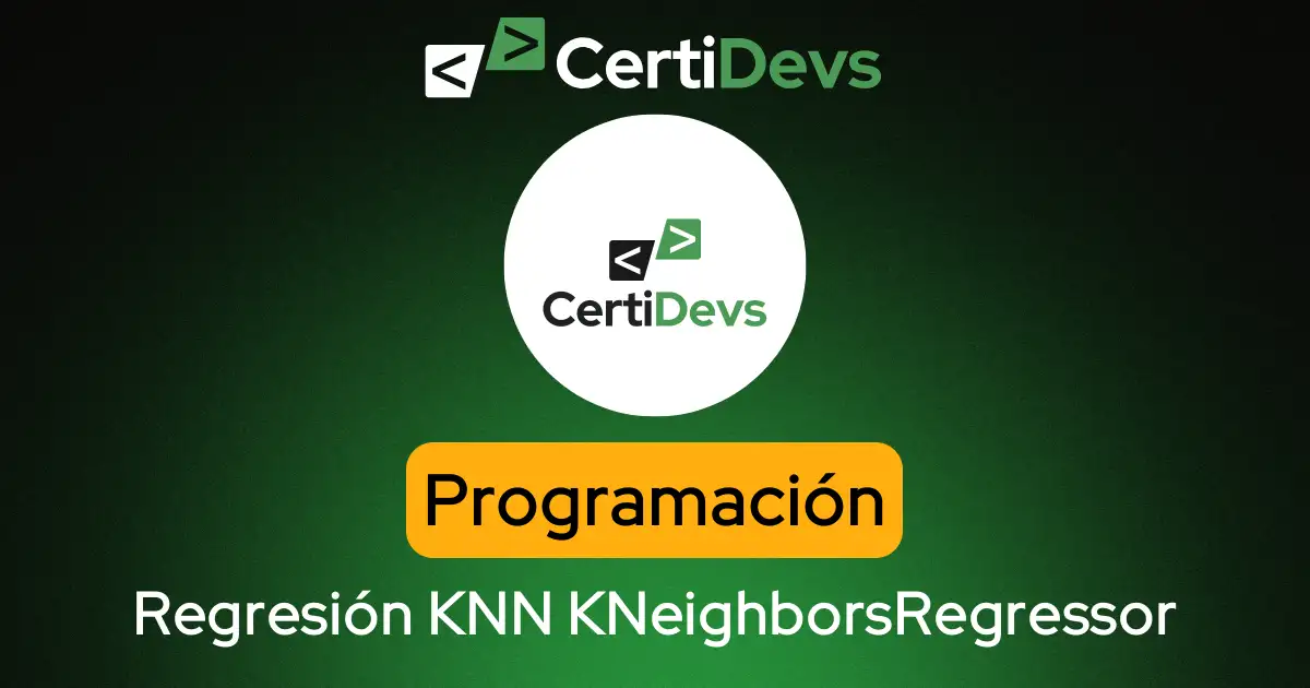 Scikit Learn KNN: K vecinos más cercanos con KNeighborsRegressor